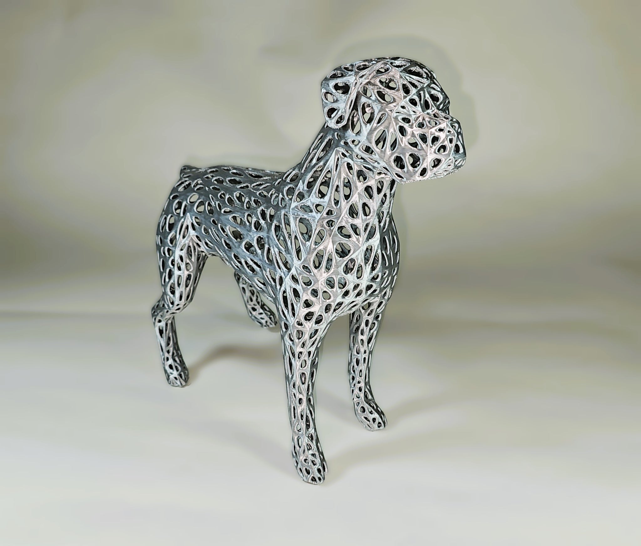 3D Printed Standing Boxer Dog Figure – Crackle3D