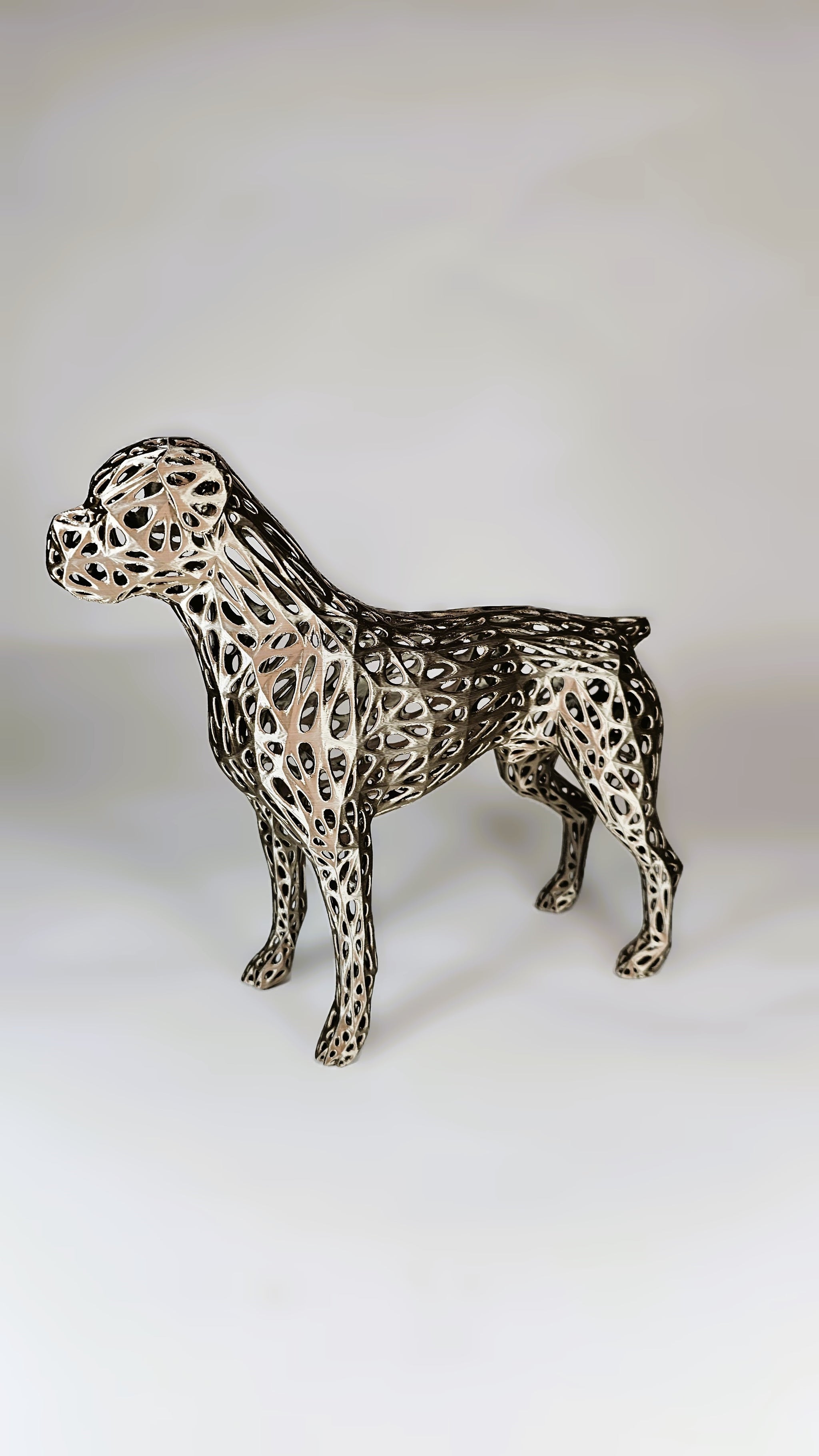 3D Printed Standing Boxer Dog Figure – Crackle3D