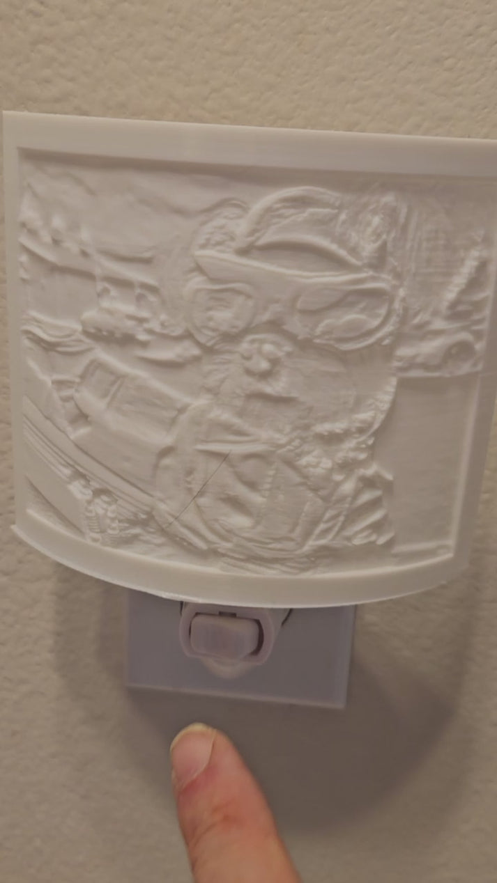 Custom printed lithophane Night Lights – Crackle3D